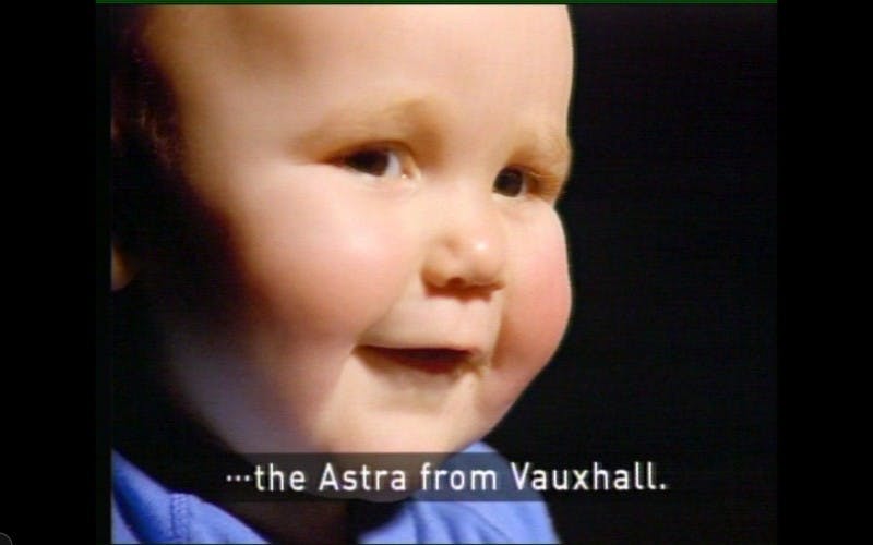 Baby on board - Vauxhall Motors finds Astra baby star - Group